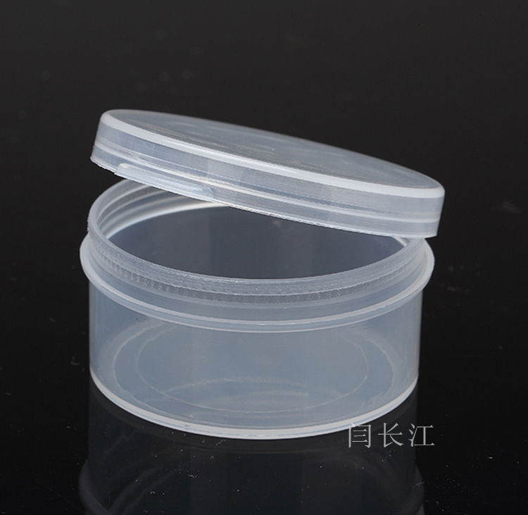 3 Pcs Round Plastic Box Pp Box Mini Storage Box Wi... – Vicedeal