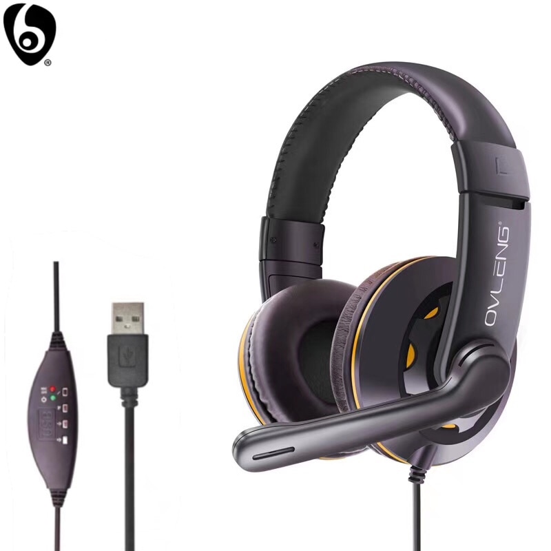 Ovleng Q5 Wired Gaming Headset E-Sport Met Microfo... – Grandado