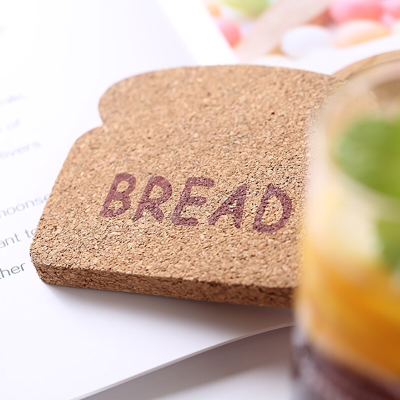Coffee cup cork cup pad tea pad heat insulation pa... – Grandado