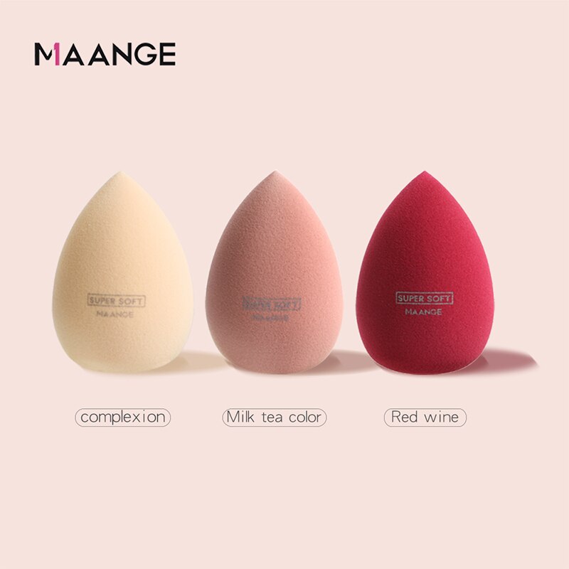 3 Kleuren 1Pcs -Vormige Puff Tool Nat En Droog Geb... – Vicedeal