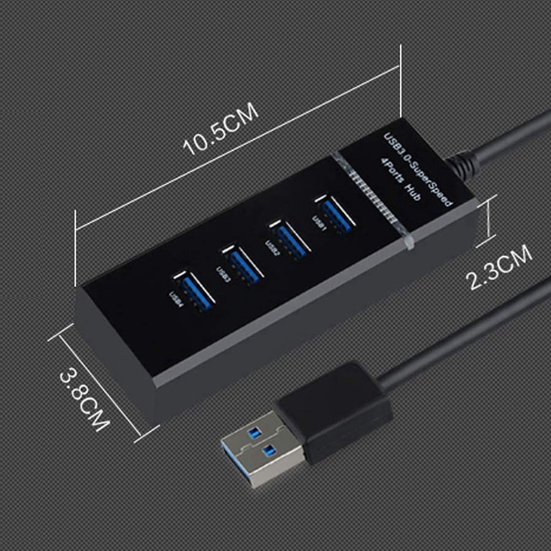 High Speed Usb 3.0 Hub 4 Port Splitter Adapter 5Gb... – Vicedeal