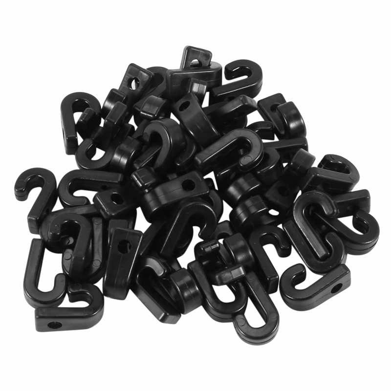 50Pcs Nylon Bungee Lashing Shock Cord J Hooks Tie ... – Grandado