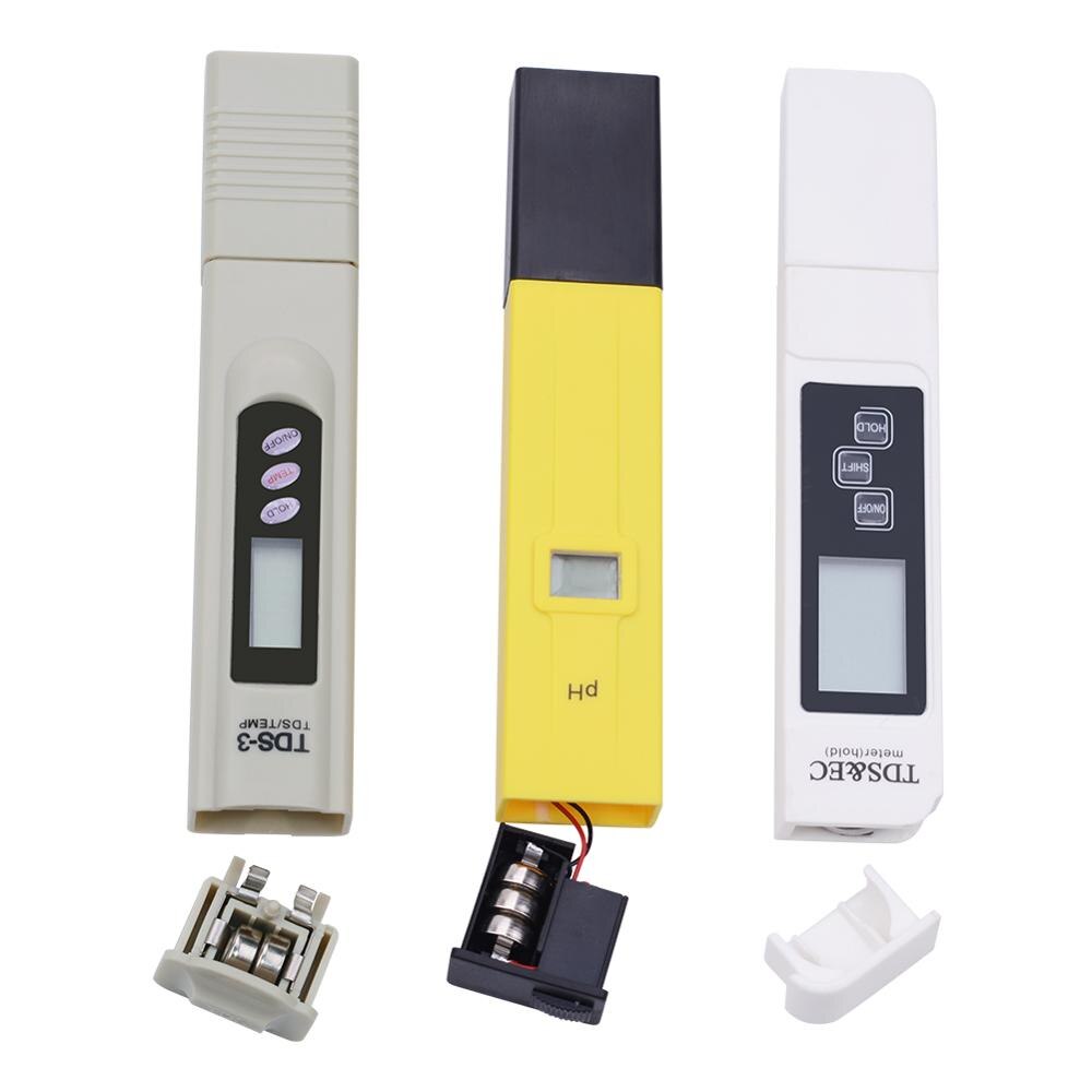 Yieryi Portable Digital TDS Meter + PH Meter + EC&... – Grandado