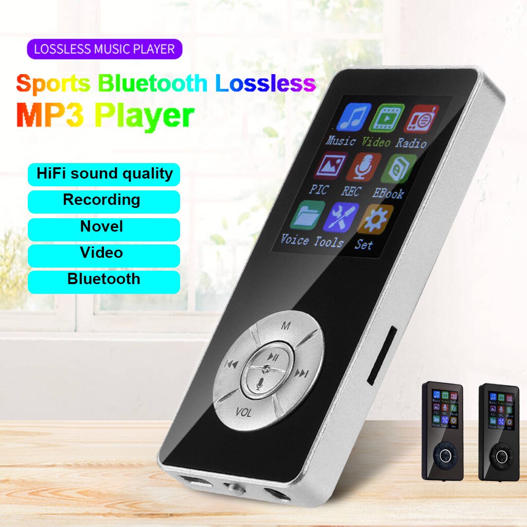 Omeshin Bluetooth Mp3 Speler Hifi Draagbare Muziek... – Grandado Omeshin Bluetooth Mp3 Speler Hifi Draagbare Muziek... – Grandado