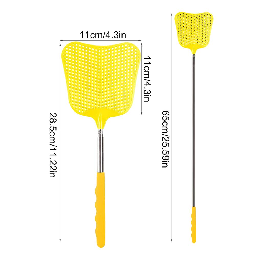 Matamoscas de mosca extensible, juego resistente d... – Grandado
