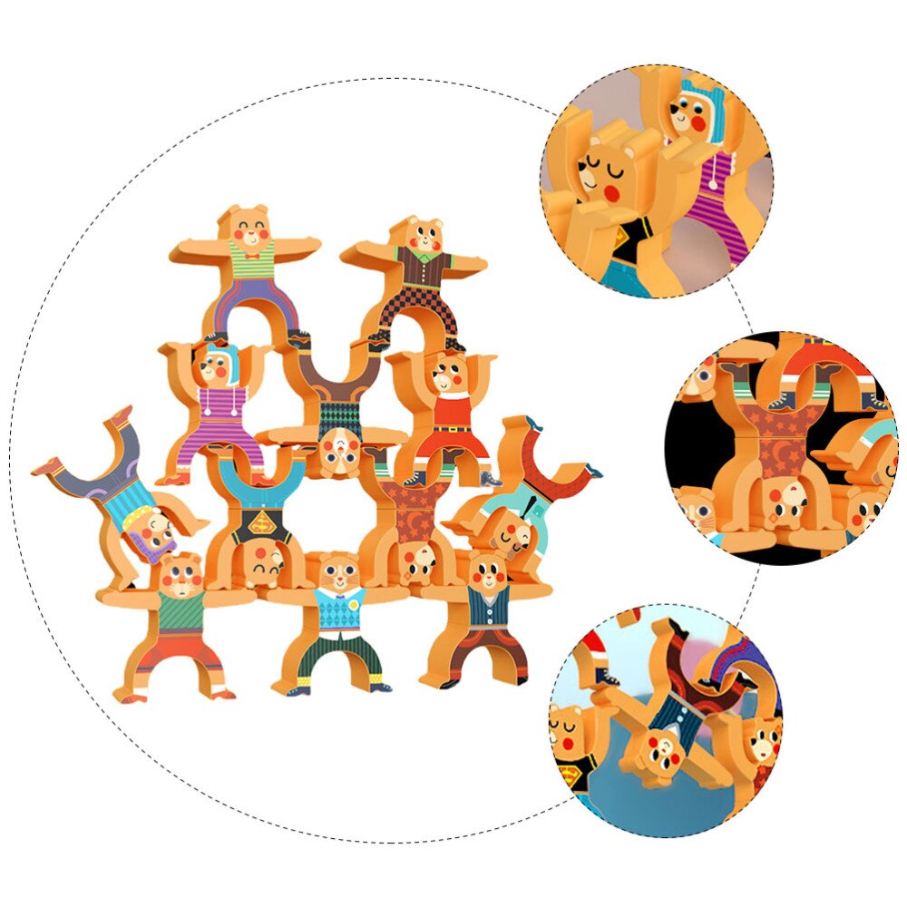 1 Set Stacking Interactive Toys Balance Game Educa... – Grandado