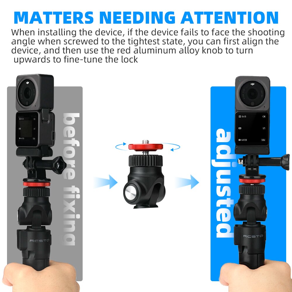 DJI Action 2 Camera Tripod Extension Pole Rod Hand... – Grandado