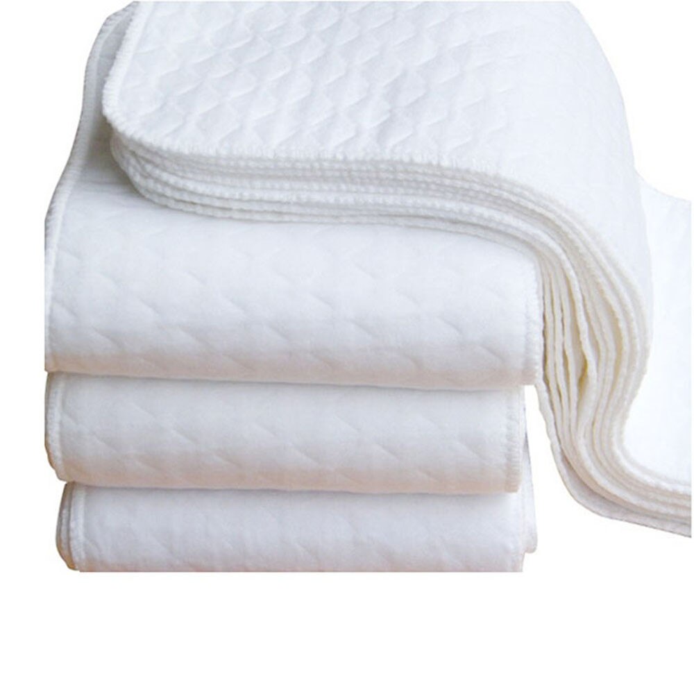 2pcs Infant White Ecological Cotton Baby Cloth Dia... – Vicedeal