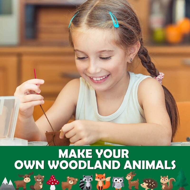 Woodland Animals Craft Kit Forest Creatures DIY Se... – Grandado