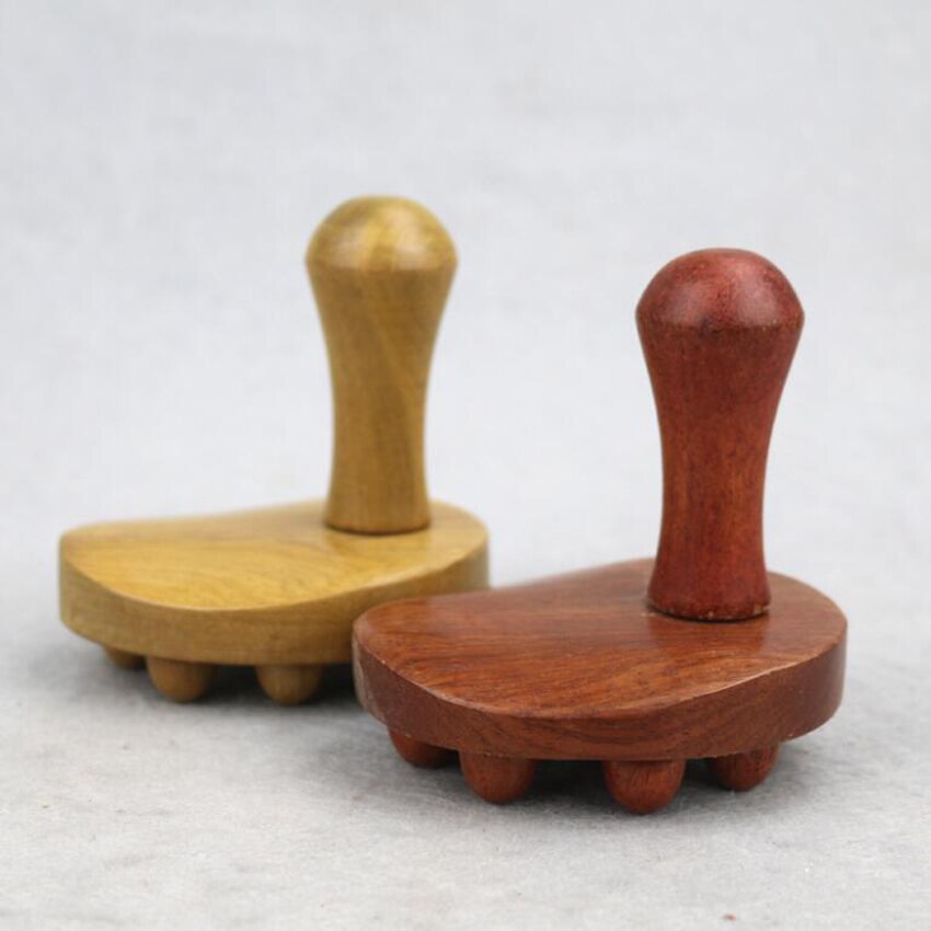 Handheld Wood Acupuncture Massager Roller Body Sli... – Grandado