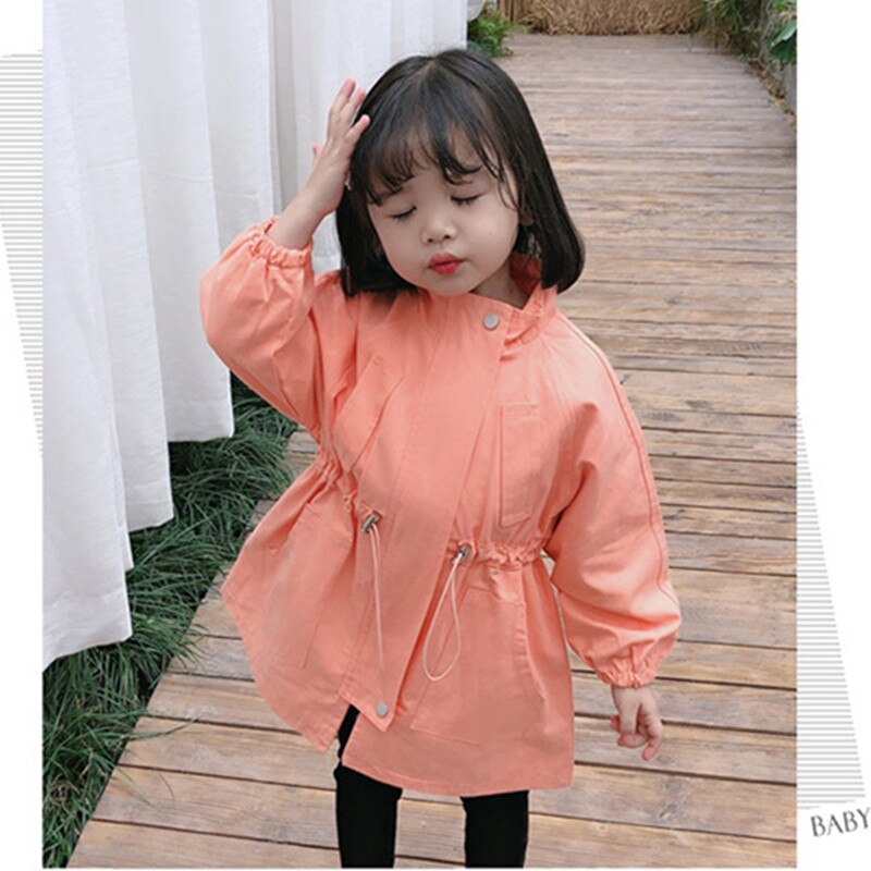 DFXD Spring Girls Jackets Zipper Cardigan Kids Out... – Grandado