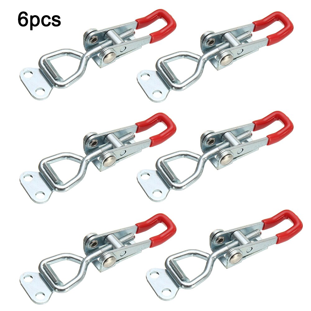 Hand Tool Toggle Clamp Antislip Red Horizontal Doo... – Vicedeal