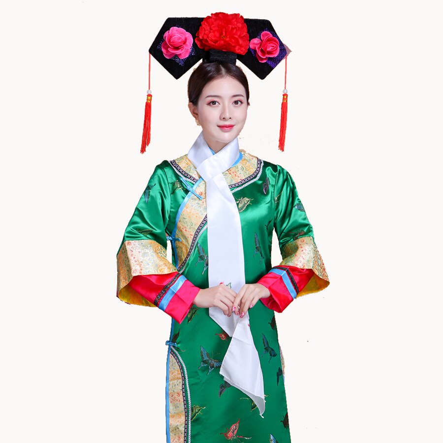 Qing Dynasty Dramaturgic Dress Dande Wear Women Ch... – Vicedeal