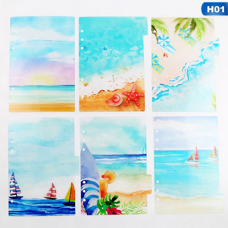 Summer Seascape Calendar Separator PP Transparent ... – Grandado