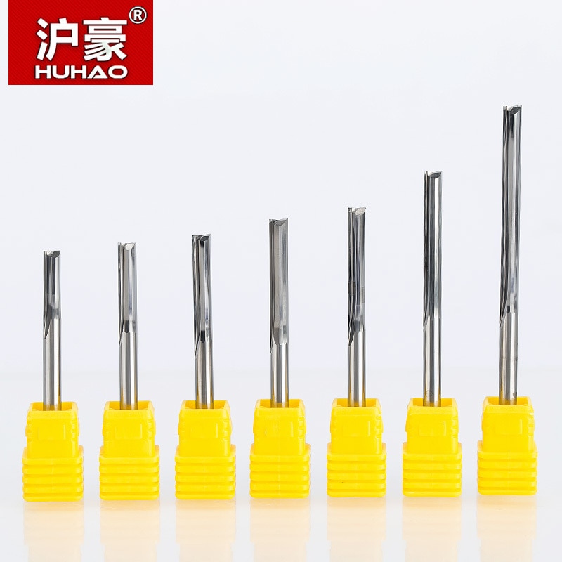 HUHAO 1pc 4mm Two Flutes Straight router bits for ... – Vicedeal