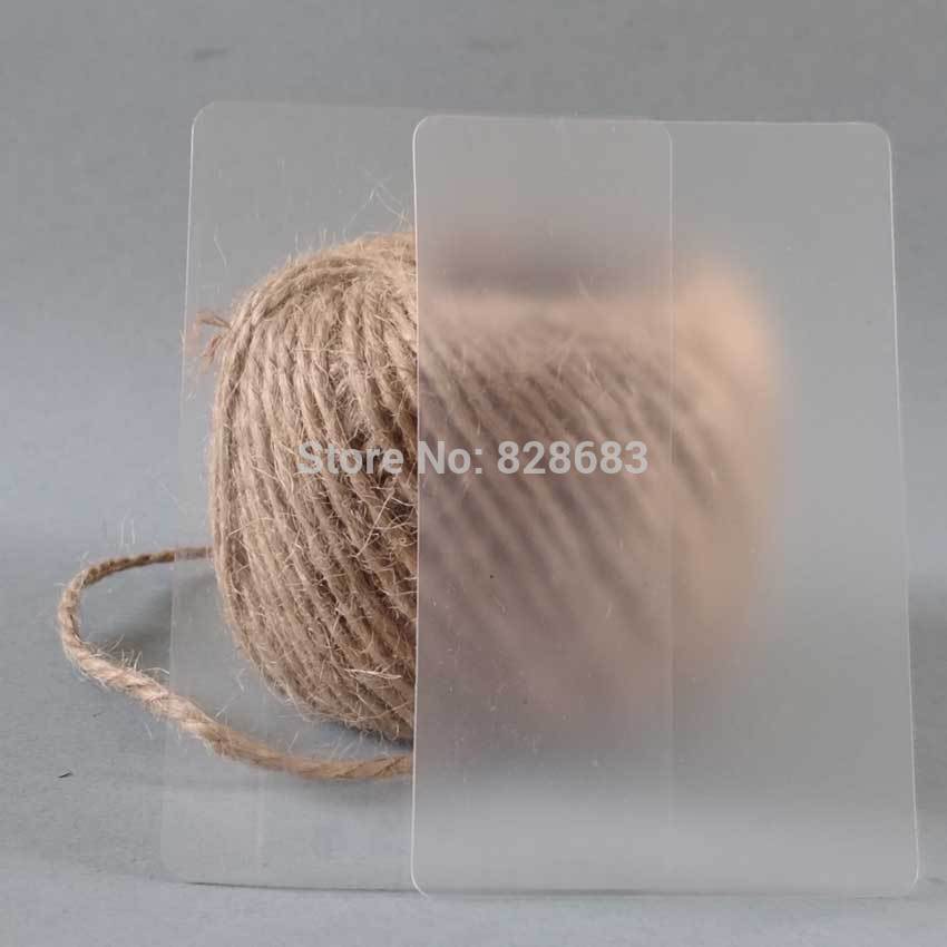 Örnek kartı farklı saydam PVC şeffaf plastik iş ba... – Grandado