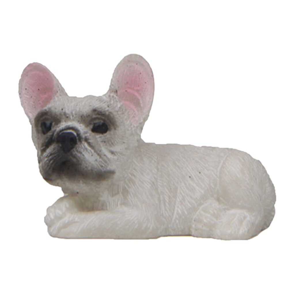 Decorative figure French bulldog figure dog figure... – Vicedeal