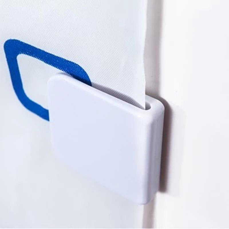 2 Pcs Shower Curtain Clips Anti Splash Spill Stop ... – Grandado