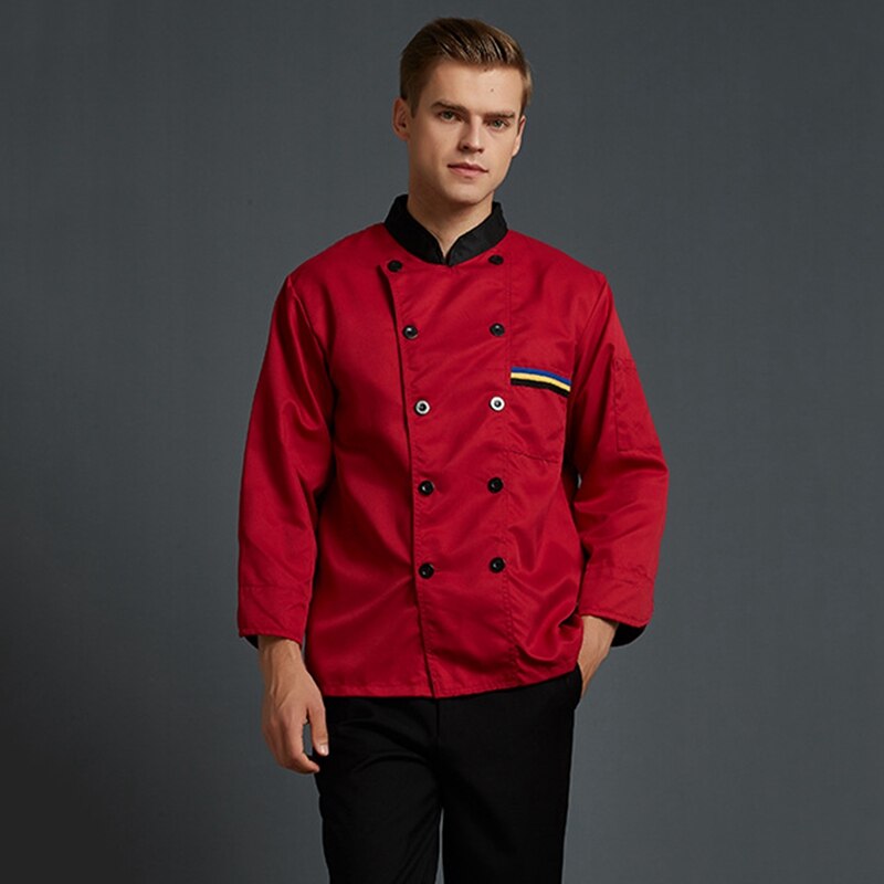 Chef Uniform Kitchen Uniform Restaurant Clothes Lo... – Grandado