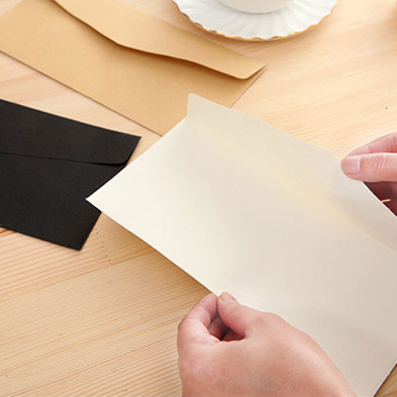 Western style 5th kraft paper / black card / red D... – Grandado