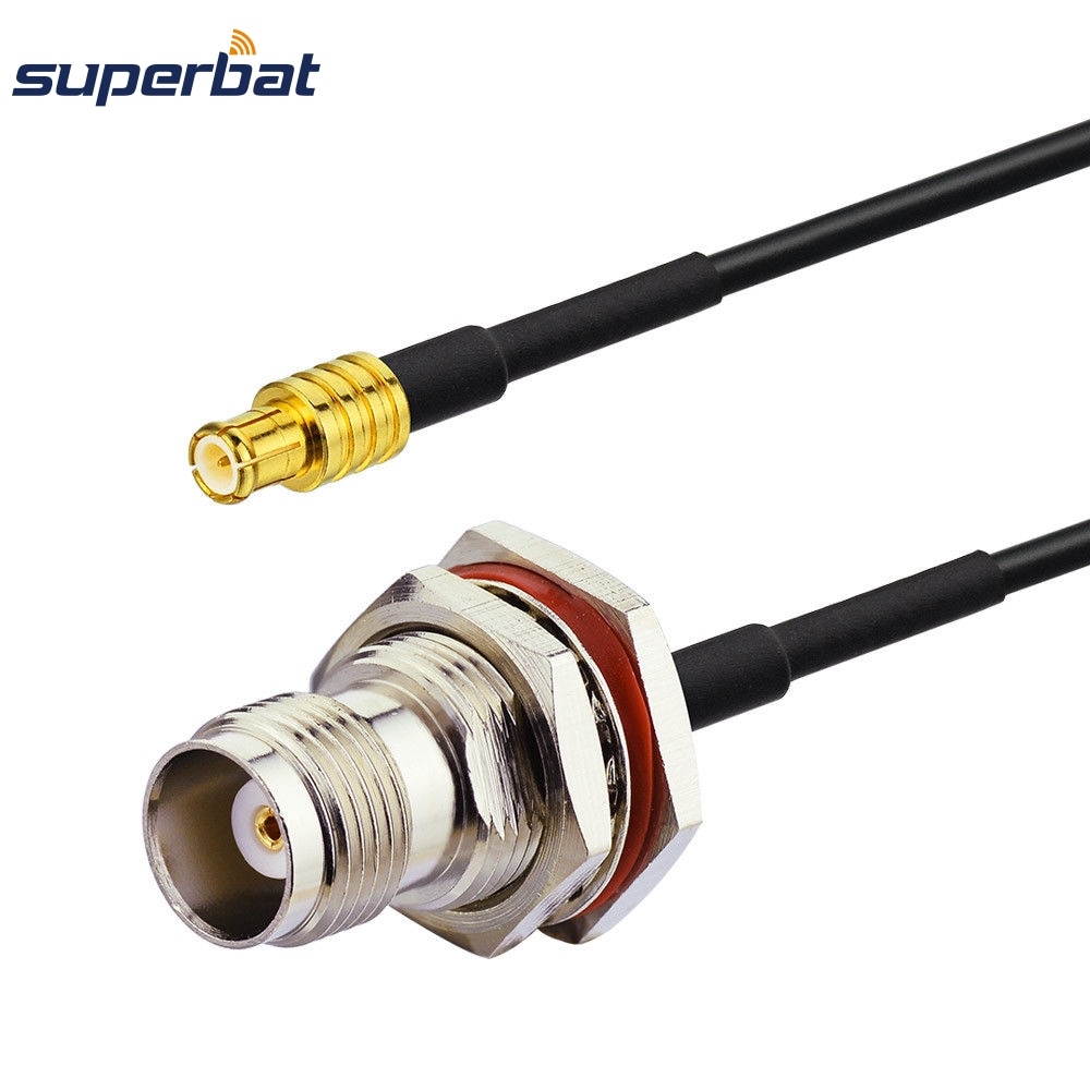 Superbat MCX macho a TNC o-ring, mampara hembra re... – Grandado