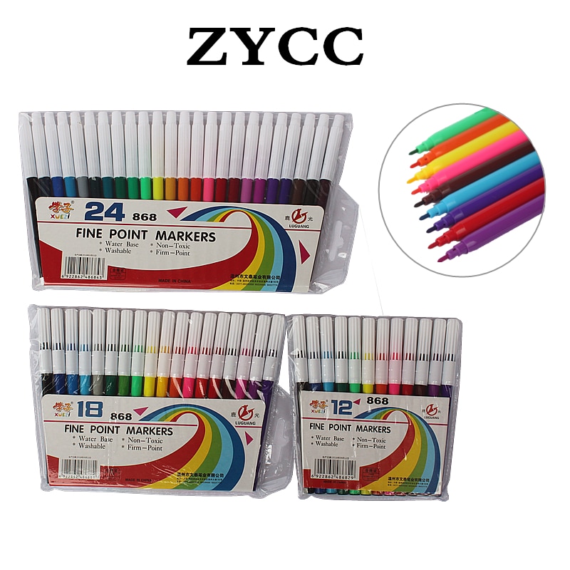 School kids color pens art marker watercolor pens ... – Grandado