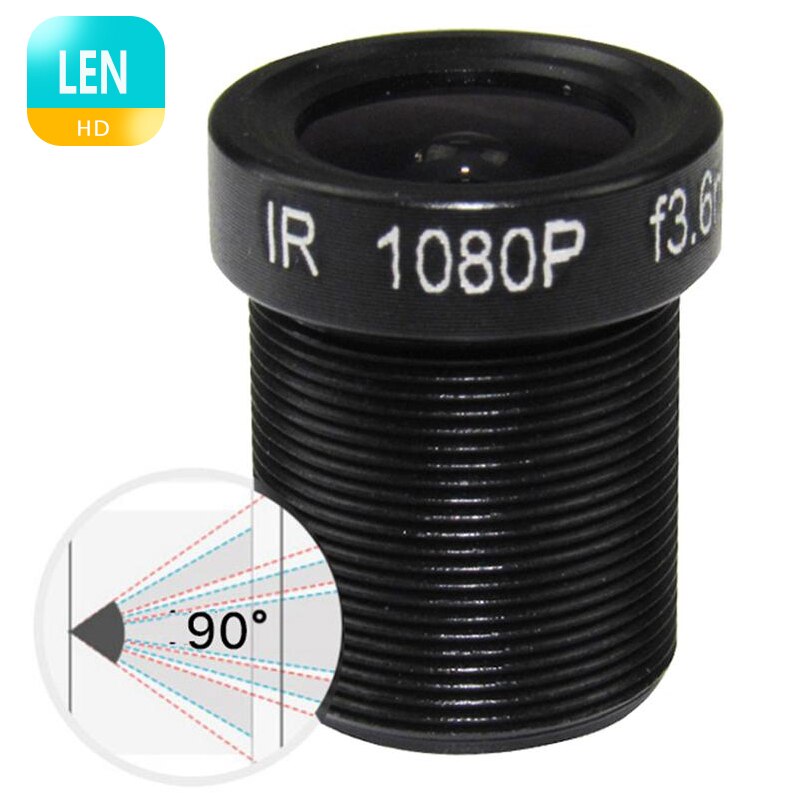 BESDER 2.0megapixel lens 3.6mm CCTV Lens for HD 72... – Grandado