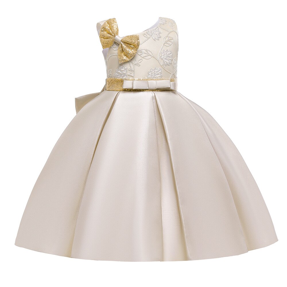 Champagne Lace Flower Girl Dress Kids Dresses For ... – Grandado