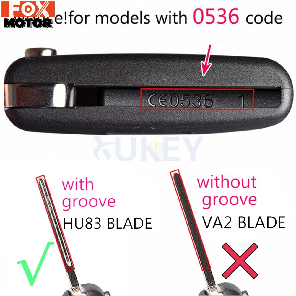 3 botões de carro modificados controle remoto, cob... – Grandado