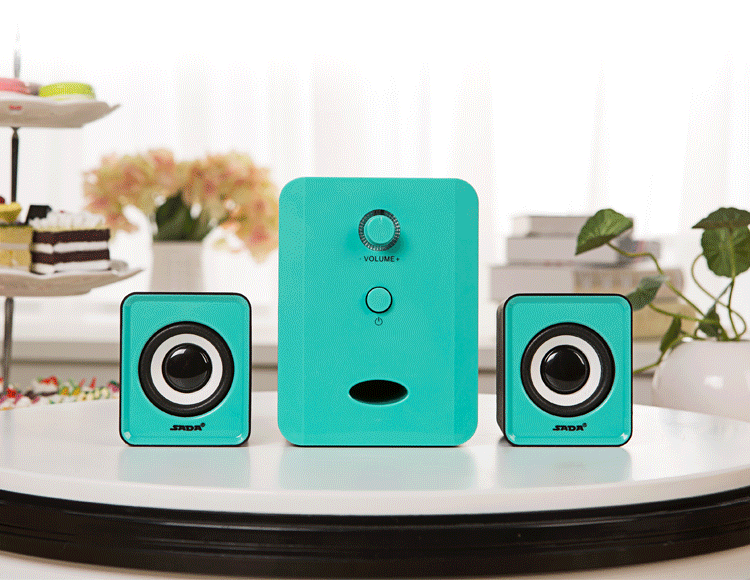 SADA D-201 Draagbare Desktop Surround Mini Subwoof... – Vicedeal