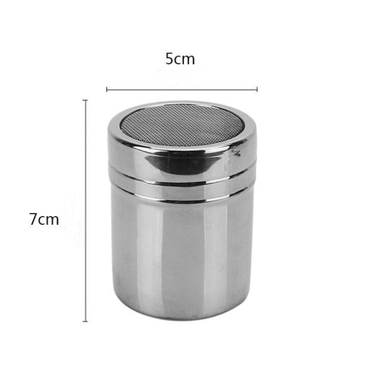 Small Stainless steel Flour Sieve Bottle Fine Mesh... – Grandado