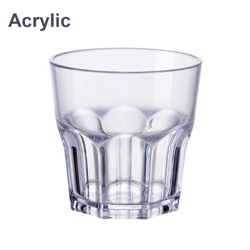 6pcs acrílico octogonal copo bier transparente plá... – Vicedeal
