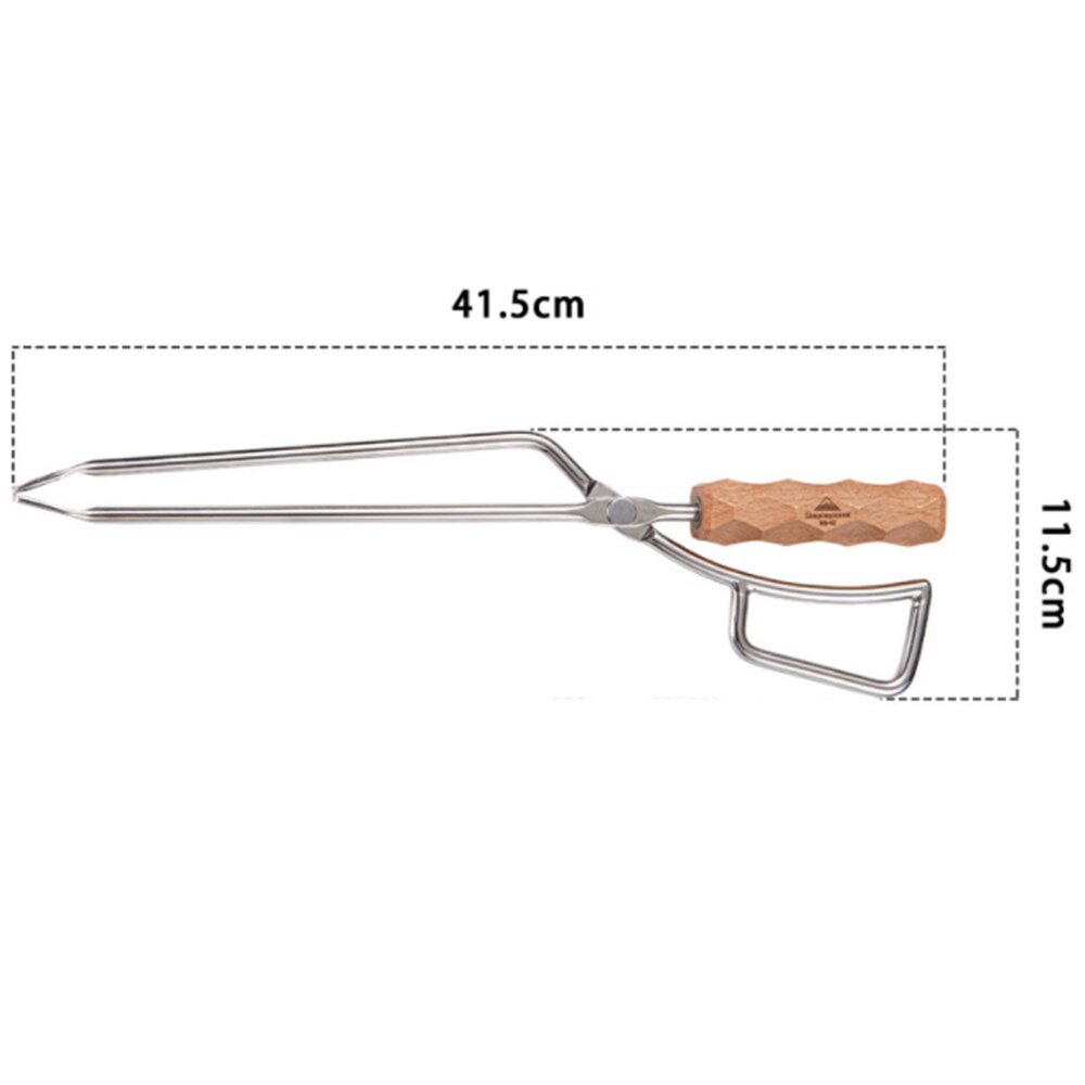 Charcoal Clip Portable Heat Resistant Wood BBQ Sta... – Grandado