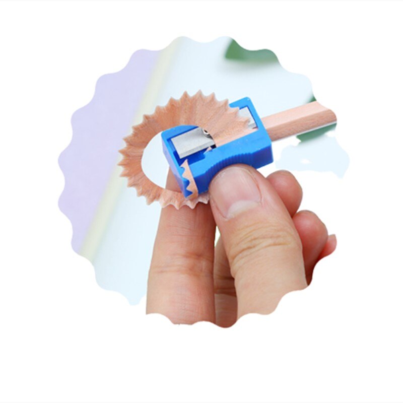 Single Hole Small Pencil Sharpener Red Yellow Blue... – Grandado