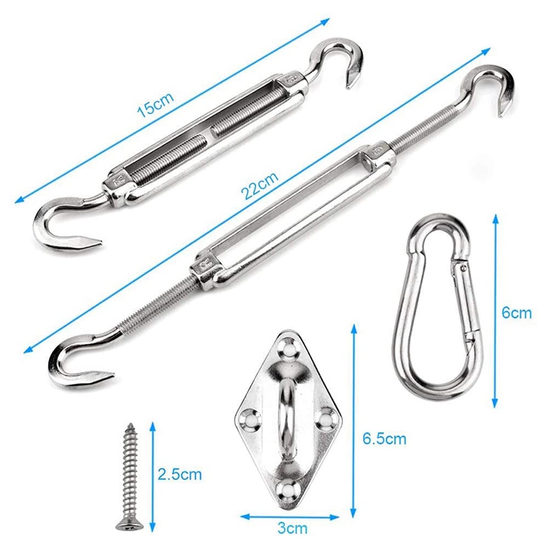 Nuovo Kit di accessori per tende da sole in acciai... – Grandado