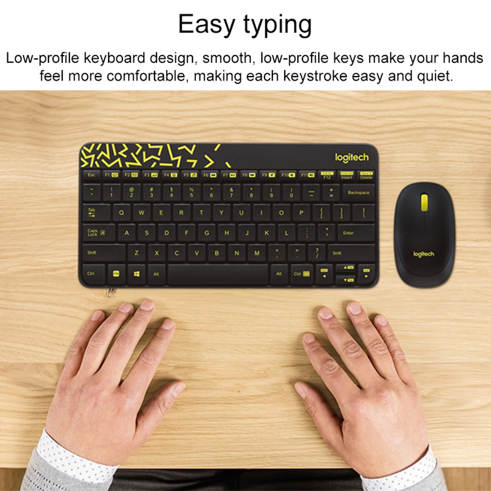 Logitech MK240 Nano wireless keyboard and mouse co... – Grandado