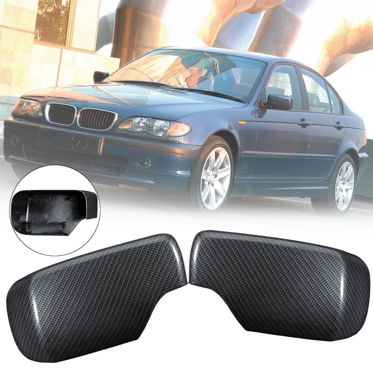 Auto Deur Achteruitkijkspiegel Shell Cover Cap Beh... – Vicedeal