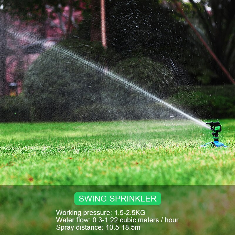 Plastic Impact Head Sprinkler Garden Swing Gyratio... – Grandado