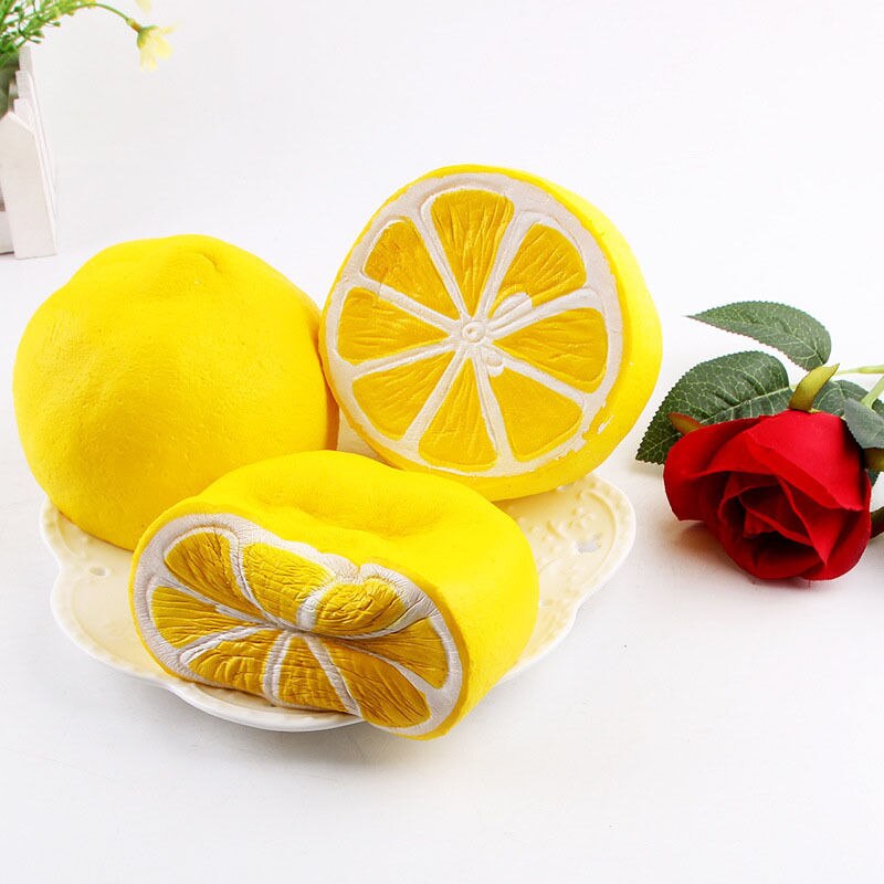 Jumbo Squishy Half Lemon Fruit Scented Super Slow ... – Grandado