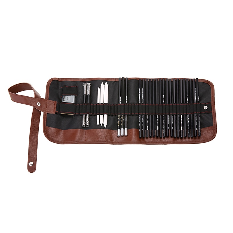 Portable Sketching Drawing Art Pencil Kit Artist G... – Grandado