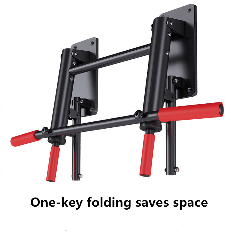Heavy Duty Wall Mounted Pull Up Bar Chin Up Bar Po... – Grandado