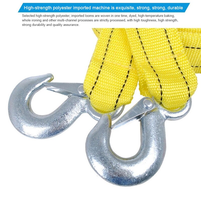 Câble de remorquage de voiture robuste de 4m, 5 to... – Grandado