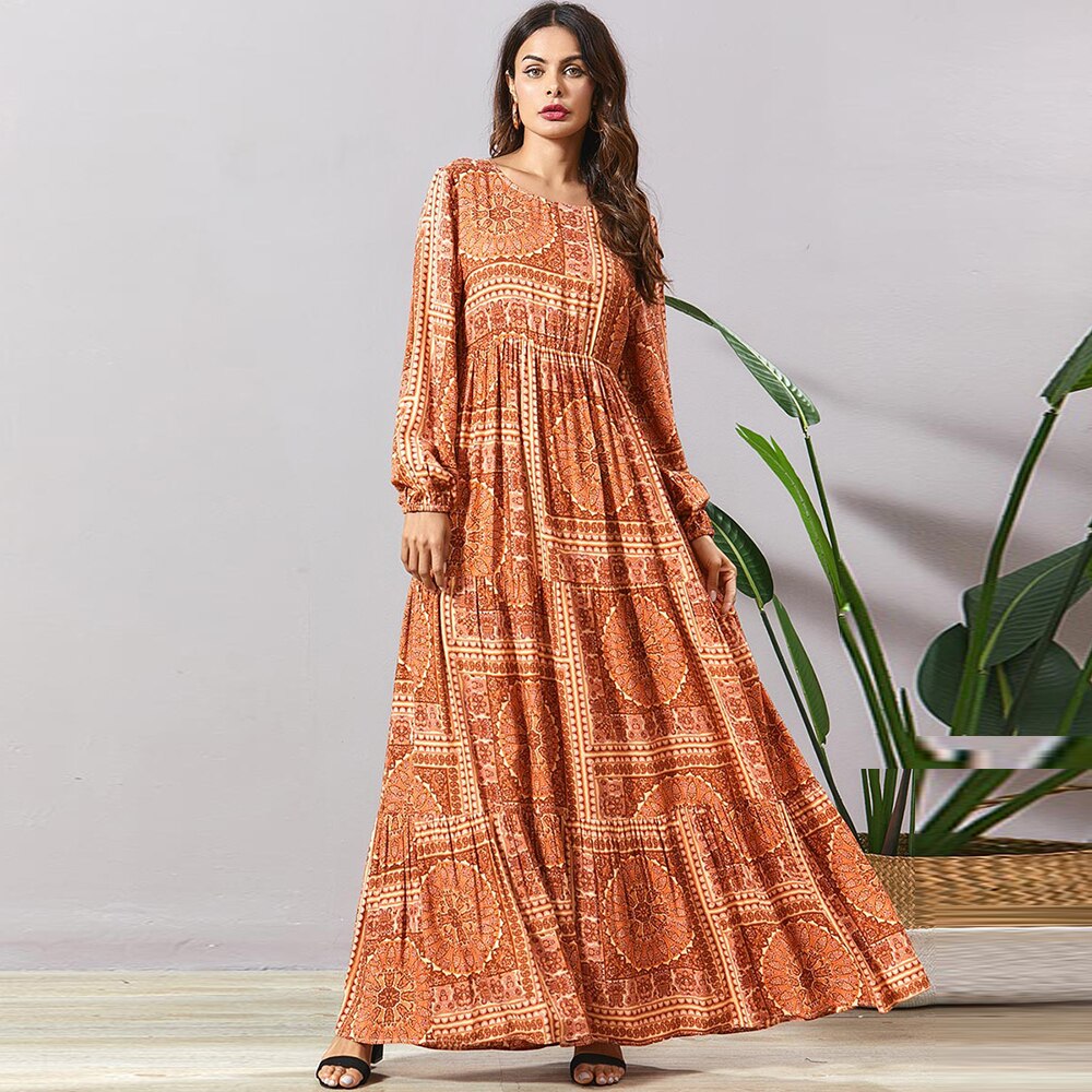 Ramadan Eid Plus Size Abaya Turkey Arabic Hijab Mu... – Grandado