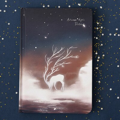 A5 Luminous Starry Night Dream Notebook Illustrati... – Grandado