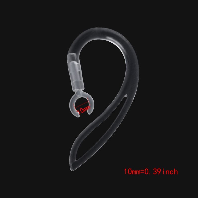 10mm Bluetooth Earphones Transparent Soft Silicone... – Vicedeal