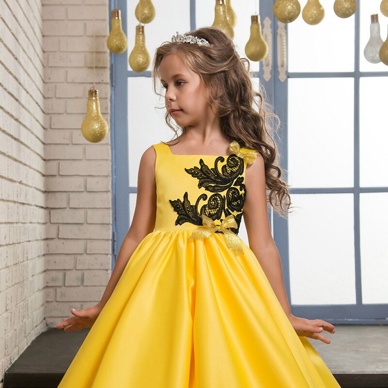 Retail Flower Girl Dresses Children Girls Embroide... – Grandado