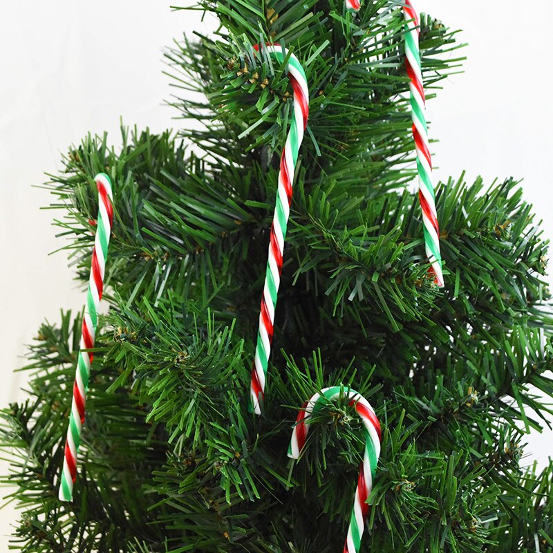 6pcs Acrylic Candy Canes Christmas Decoration Suga... – Grandado