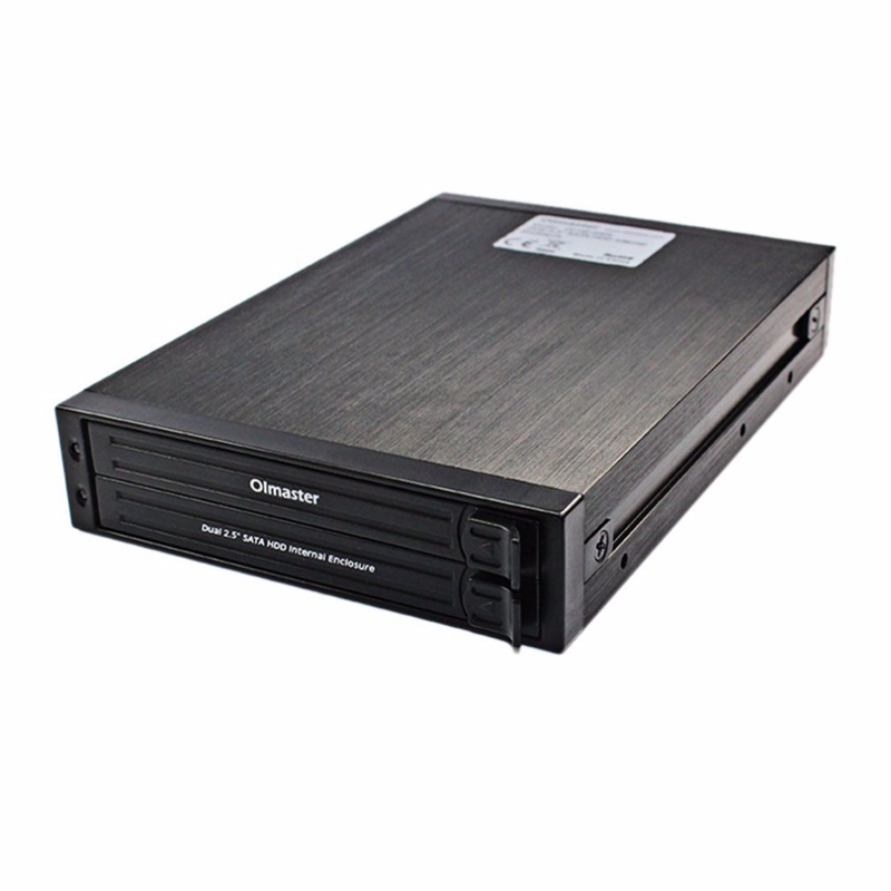 Oimaster He-2005 Dual 2.5 Inch Sata Hdd Internal Enclosure Hard Drive ...