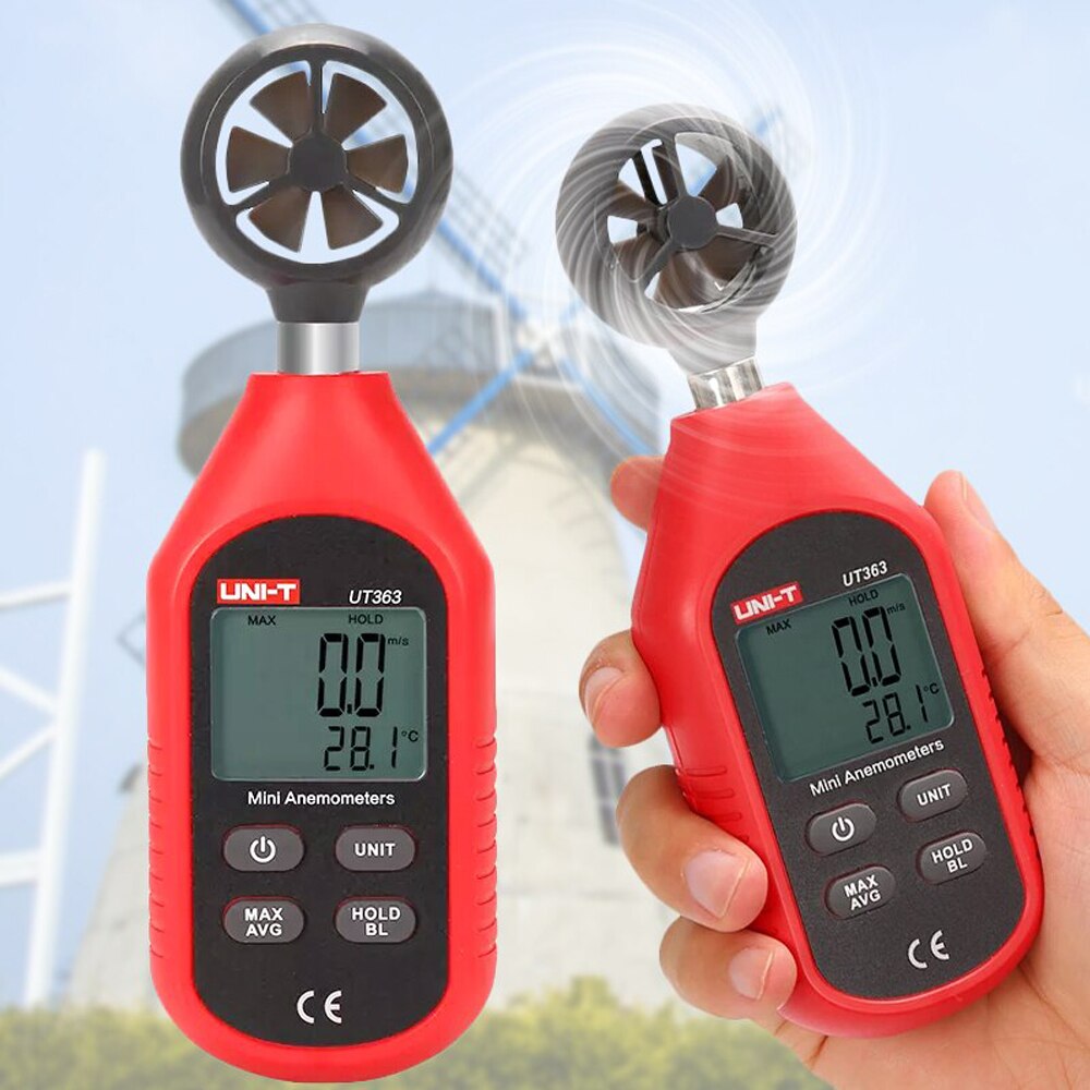 UNI-T UT363BT Digitale Bluetooth Anemometer Handhe... – Vicedeal