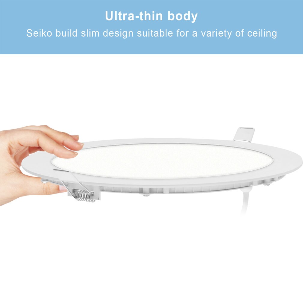 18W Super Heldere Ultra-Dunne Led-paneel Licht Pla... – Grandado